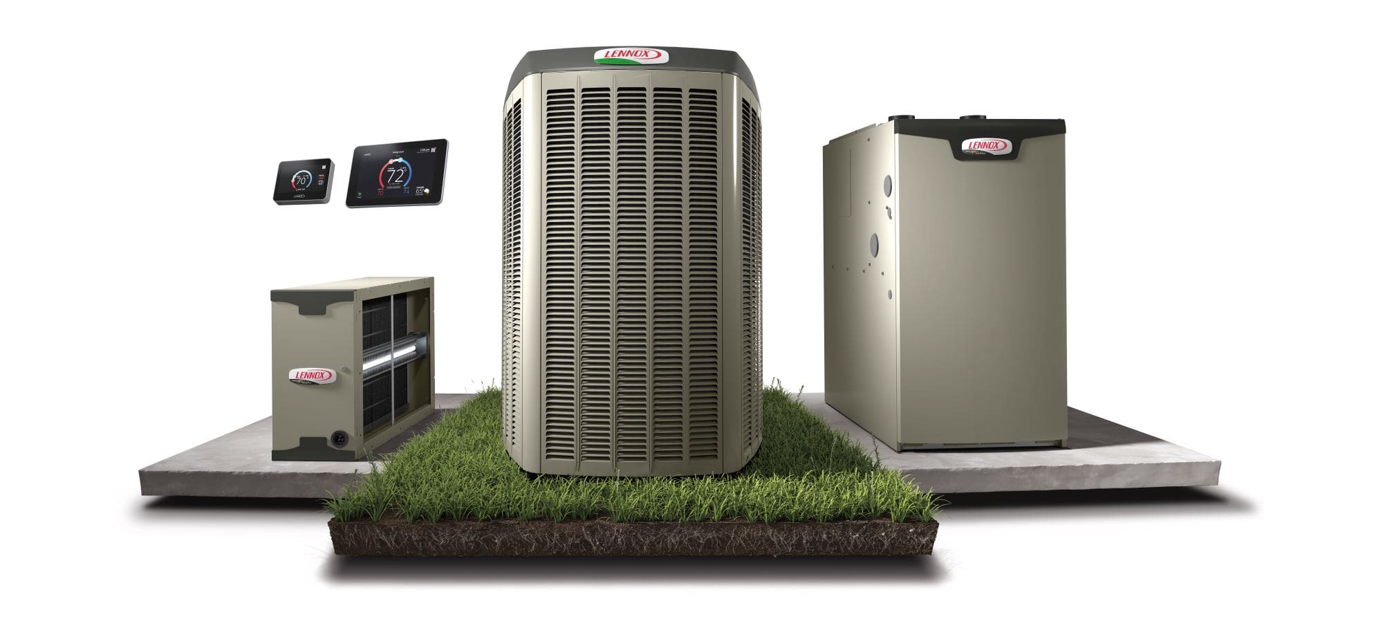 Lennox EL23 5 Ton Air Conditioner w Furnace Reeis